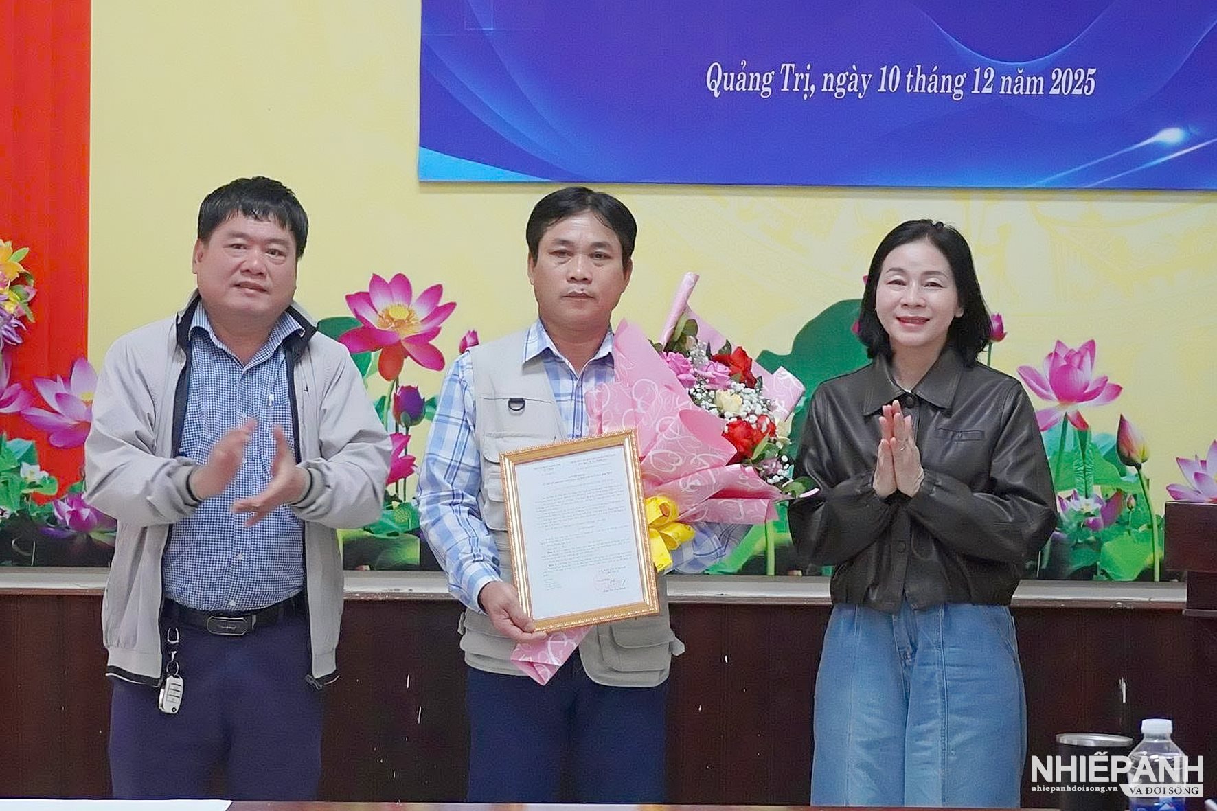 Chi hội NSNA Việt Nam tỉnh Quảng Trị tổng kết năm 2025, kết nạp hội ...